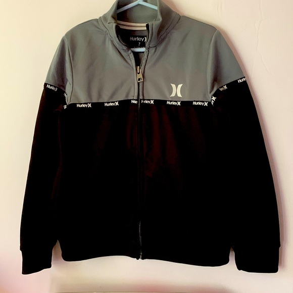 Hurley | Jackets & Coats | Hurley Zip Warmup Suit Jacket Size 7 | Poshmark